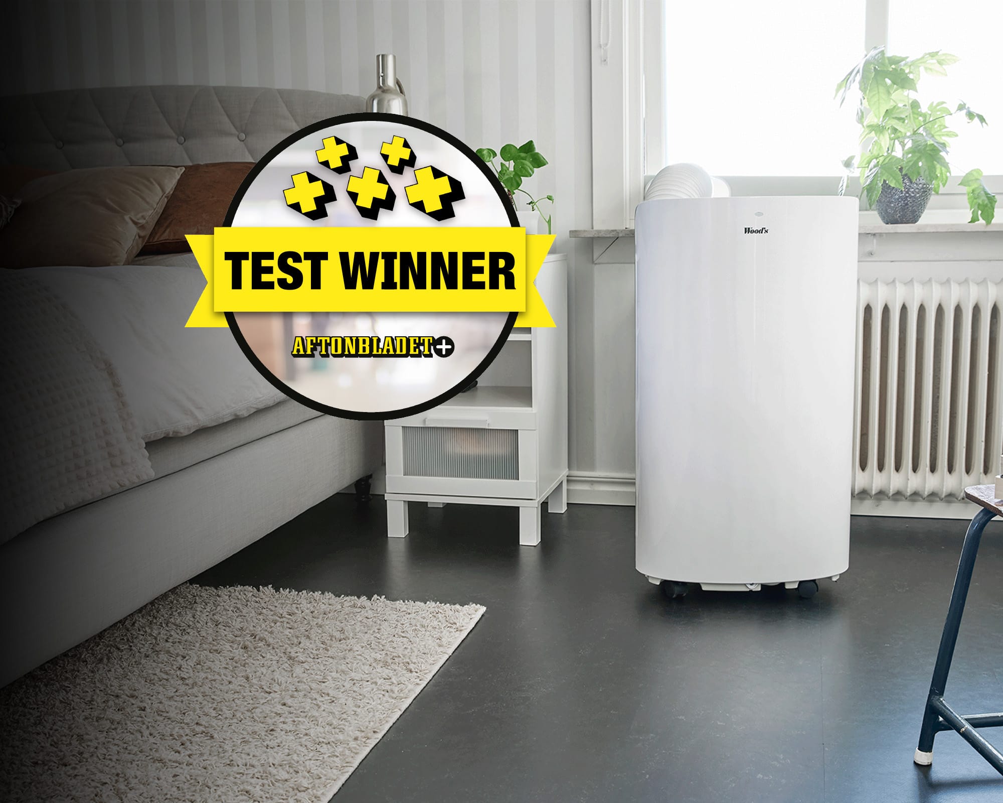Wood’s AC Cortina 12K – Test-winning portable AC